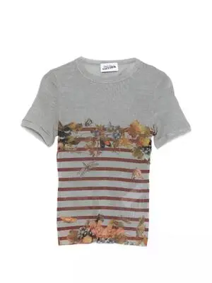 Jean Paul Gaultier Floral T-shirts For Women
