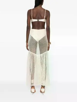 PatBO Cutout Embellished Maxi Dress