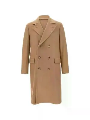 Boglioli Double-breasted Peak-lapel Coat