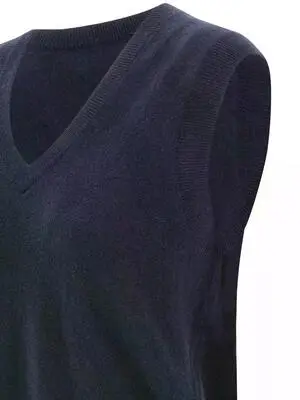 NOT SHY Ribbed V-neck Top