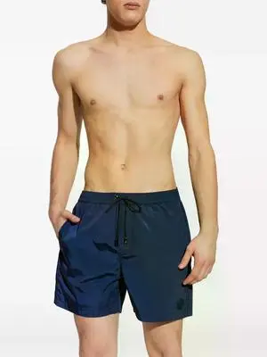 Giorgio Armani Drawstring Swim Shorts - Blue