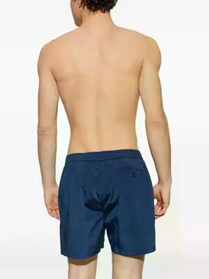 Giorgio Armani Drawstring Swim Shorts - Blue