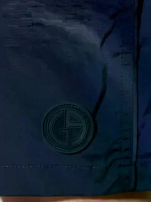 Giorgio Armani Drawstring Swim Shorts - Blue