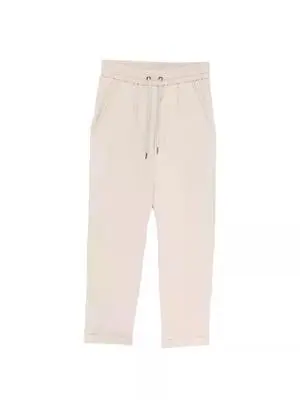 Brunello Cucinelli Drawstring Trousers - Neutrals