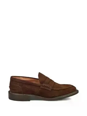 TRICKER'S James Suede Loafers - Brown