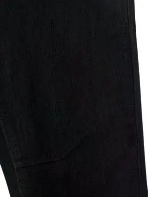 RtA Bryant Flocked Skinny Jeans - Black