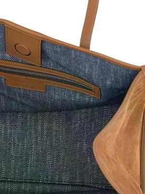 GIANNI CHIARINI Marcella Suede Shoulder Bag - Brown