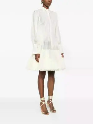 Ermanno Scervino Pleated Mini Dress
