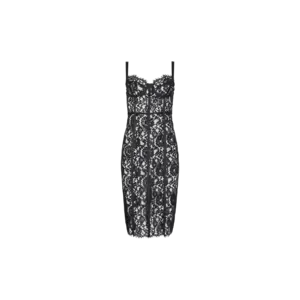 L'Agence Jennifer Lace Midi Dress