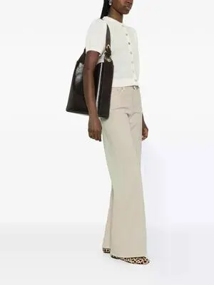 ANYA HINDMARCH Ringo Shoulder Bag With Bow Detail - Brown