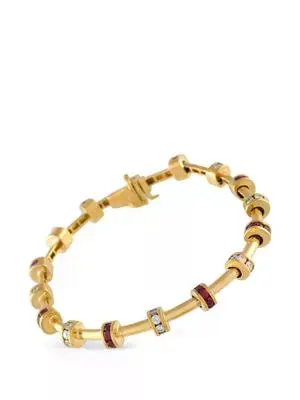 CHARLES KRYPELL Diamond And Ruby Bracelet - Gold