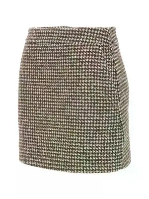 KAOS Houndstooth Mini Skirt