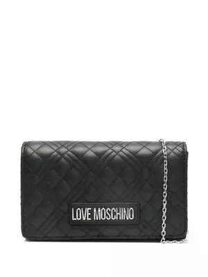 Moschino Chain-strap Shoulder Bag - Black