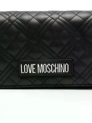 Moschino Chain-strap Shoulder Bag - Black