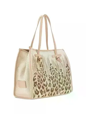 GIANNI CHIARINI Marcella Animal-print Shoulder Bag