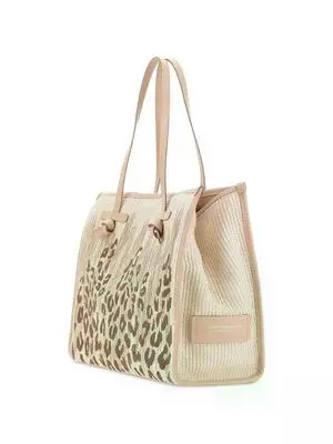 GIANNI CHIARINI Marcella Animal-print Shoulder Bag