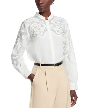 Elie Tahari The Leslie Blouse