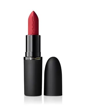 MAC COSMETICS Powder Kiss Hazy Matte Lipstick Ruby New