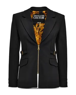 Versace Zip Up Outerwear For Women
