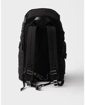 Prada Re-nylon And Saffiano Leather Backpack