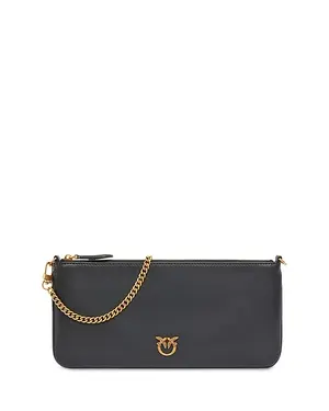 Pinko Leather Crossbody Bag