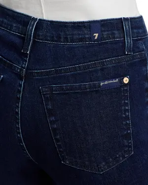 7 For All Mankind Modern Dojo High Rise Wide Leg Flare Jeans