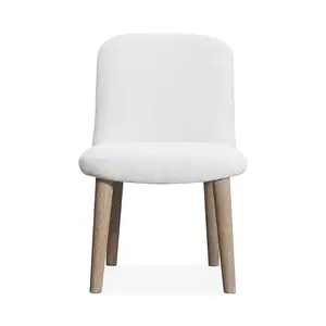 BERNHARDT Loggia Side Chair - Legs In Wirebrushed Oak In Aria Finish/