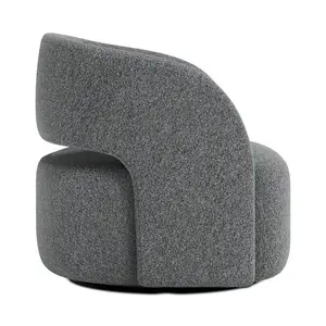 BERNHARDT Chino Fabric Swivel Chair