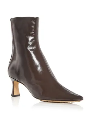 Bottega Veneta Sofia Pointed Booties - Ebano Dk