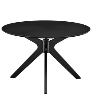 MODWAY Crossroads Wood Dining Table - Black