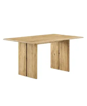 MODWAY Amistad 60 Wood Dining Table - Oak