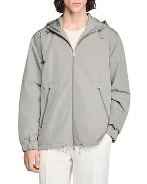 Sandro Hooded Outerwear For Men