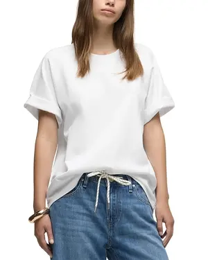 Hudson Jeans Oversized Raglan Tee