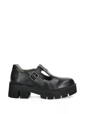 Fly London Buckle-strap Lug-sole Shoes