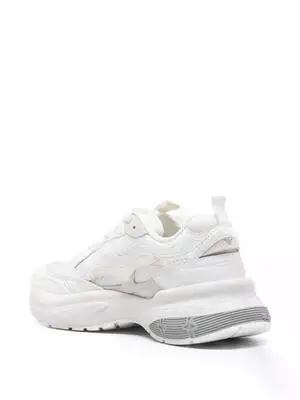 Emporio Armani Leather Sneakers - White