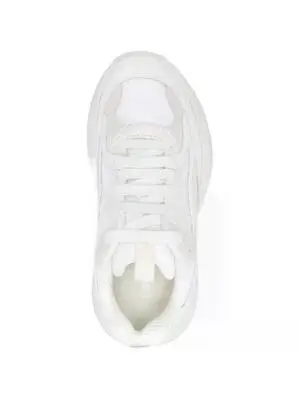 Emporio Armani Leather Sneakers - White