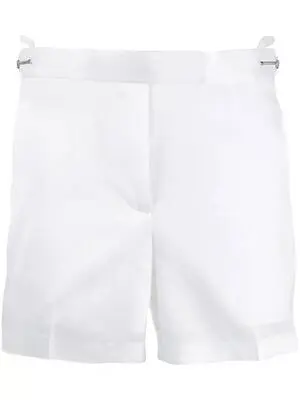 Helmut Lang High-waist Satin Shorts - White