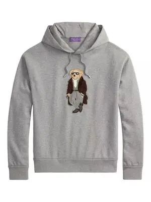 Ralph Lauren Purple Label Polo Bear Hoodie - Grey