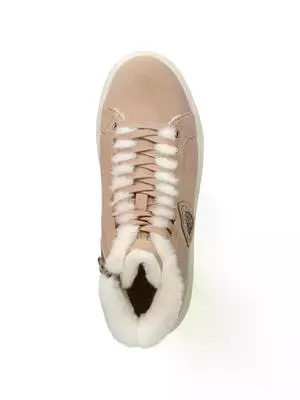 BLAUER. Venus06 Embellished High-top Sneakers