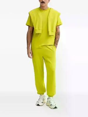 PANGAIA Cotton Track Pants - Yellow