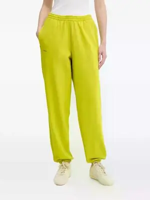 PANGAIA Cotton Track Pants - Yellow