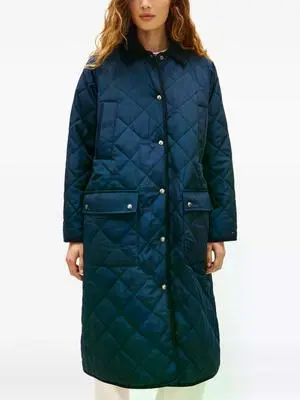 Tommy Hilfiger Quilted Press-stud Coat