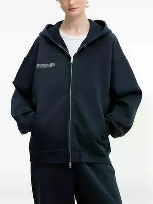 PANGAIA Zip-up Hoodie - Blue