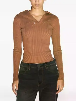 Y/project Ribbed Long Sleeve Top