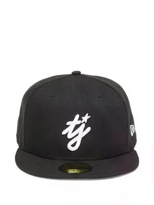 TWOJEYS Initial Star Baseball Cap - Black
