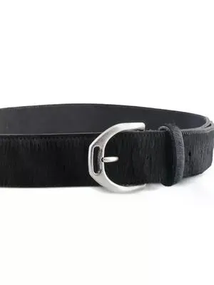 MOLEBO Pony Belt With Silver-tone Hardware