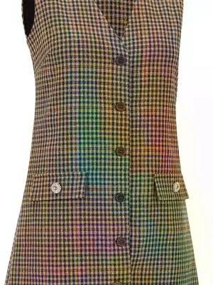 Liu Jo Plaid Mini Dress