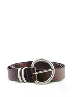 MOLEBO Ring-buckle Belt - Brown