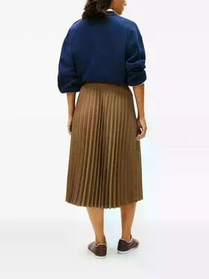 Tommy Hilfiger Pleated Midi Skirt