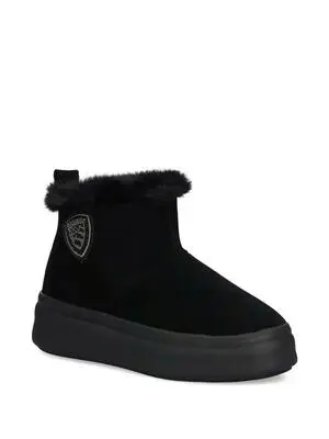 BLAUER. Emery02 Faux-fur Boots - Black